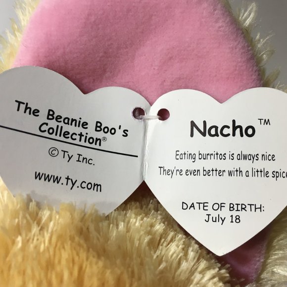 Ty | Toys | Ty Beanie Boos Buddy Nacho Chihuahua Dog Plush 9in | Poshmark